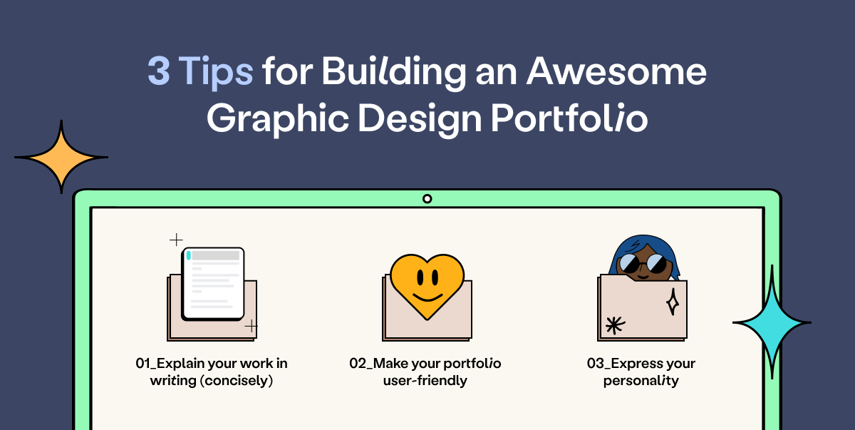 Our top 9 portfolio tips for graphic designers