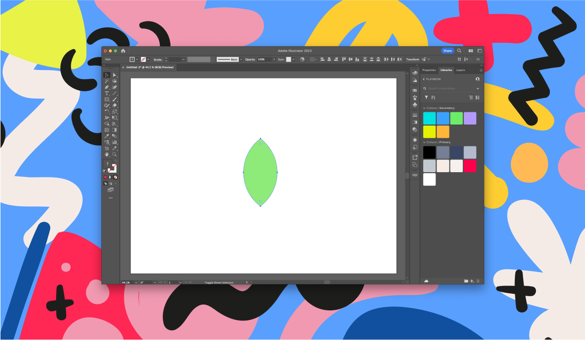 How to merge shapes in illustrator