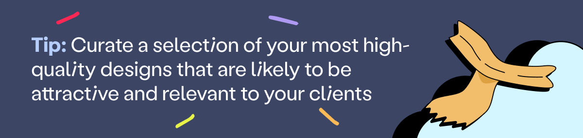 Our top 9 portfolio tips for graphic designers