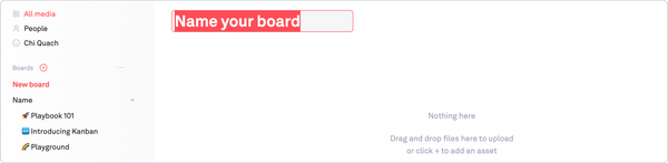 Creating a new board