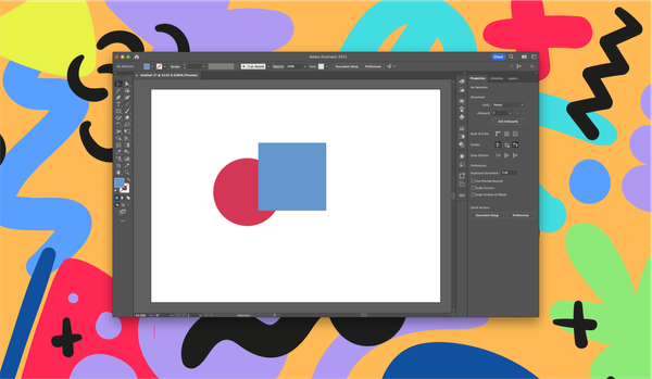 How to merge shapes in illustrator