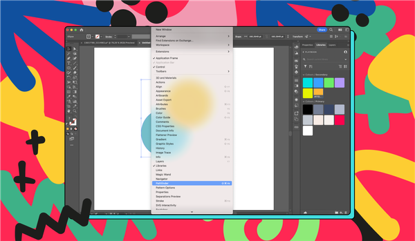 How to merge shapes in illustrator