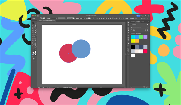 How to merge shapes in illustrator