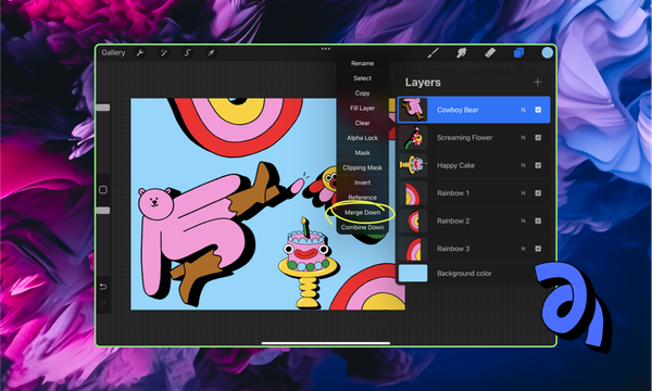 How to merge layers in Procreate: a step-by-step guide