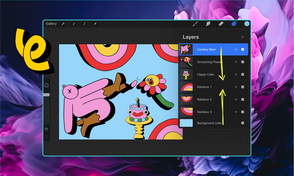 How to merge layers in Procreate: a step-by-step guide